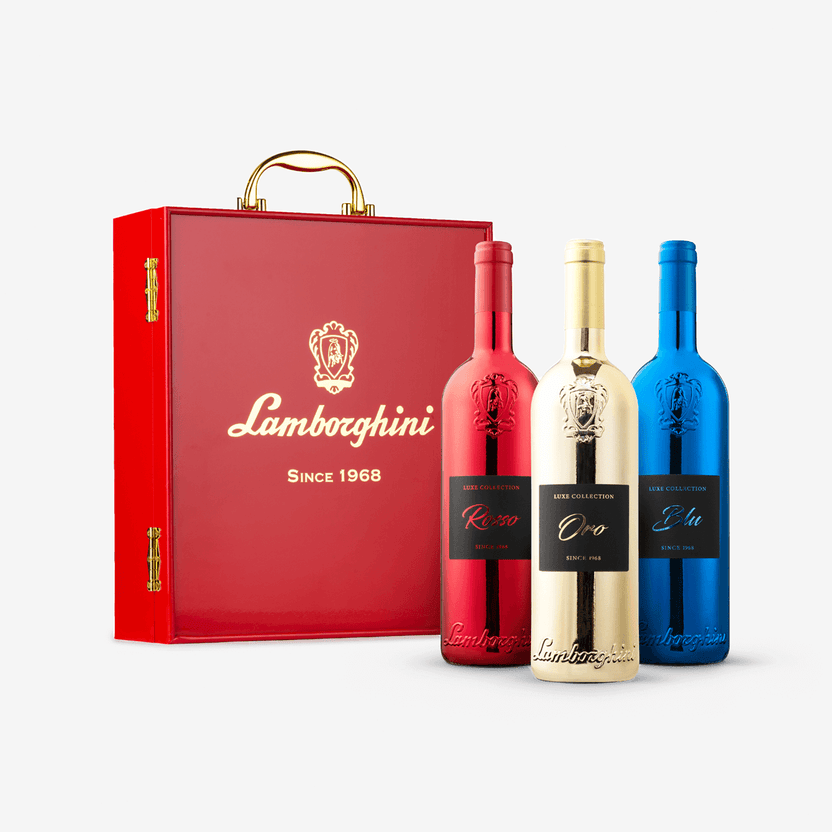 Lamborghini LUXE Red Collection with Gift Set – Wine by Lamborghini